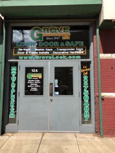 Grove Lock Front Door - Grove Lock, Door & Safe Co.